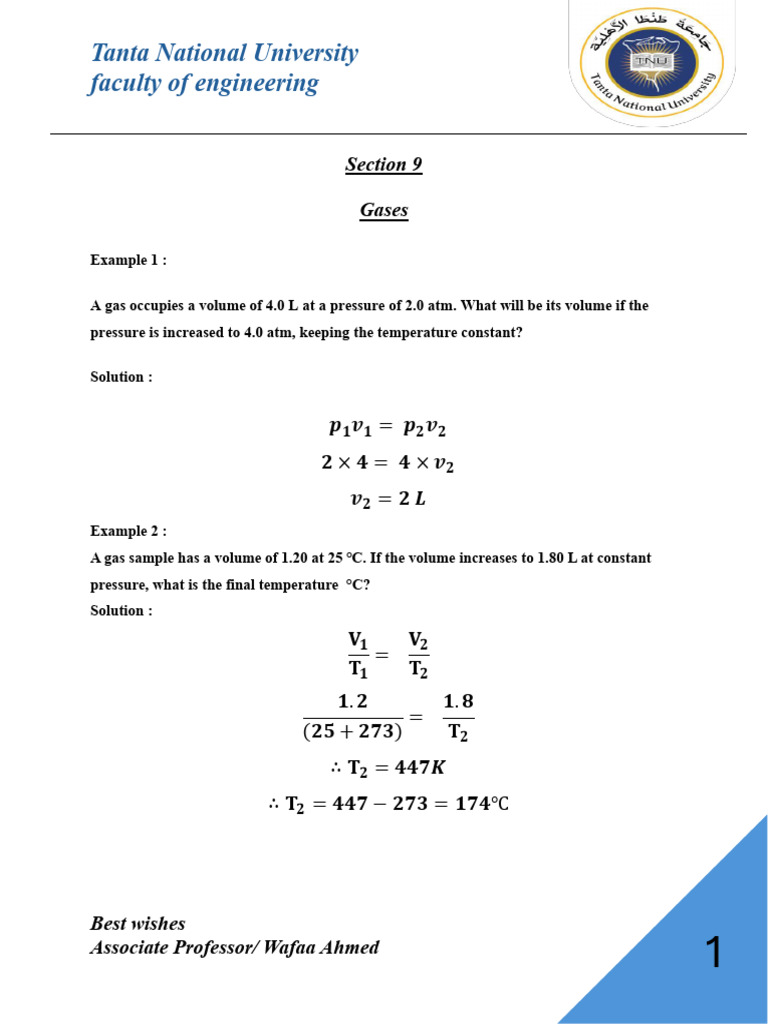 section 9 | PDF | Gases | Diffusion