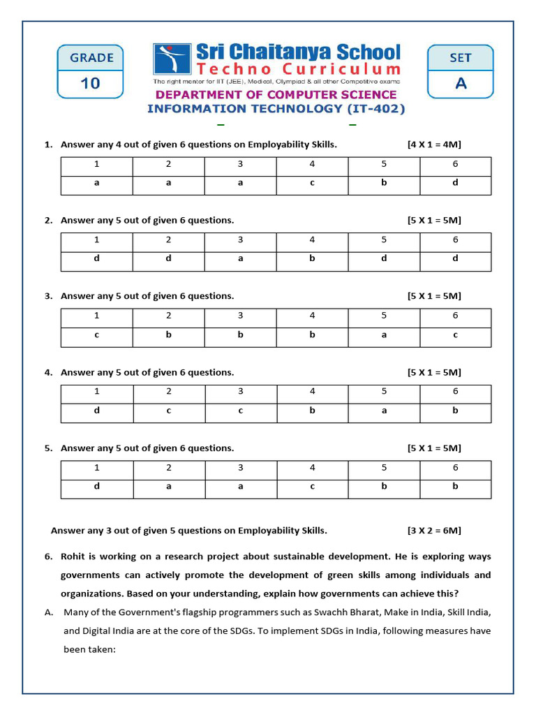 Grade 10 IT Phase 2 Prefinal 2 Set A Key | PDF | Hazards | Safety