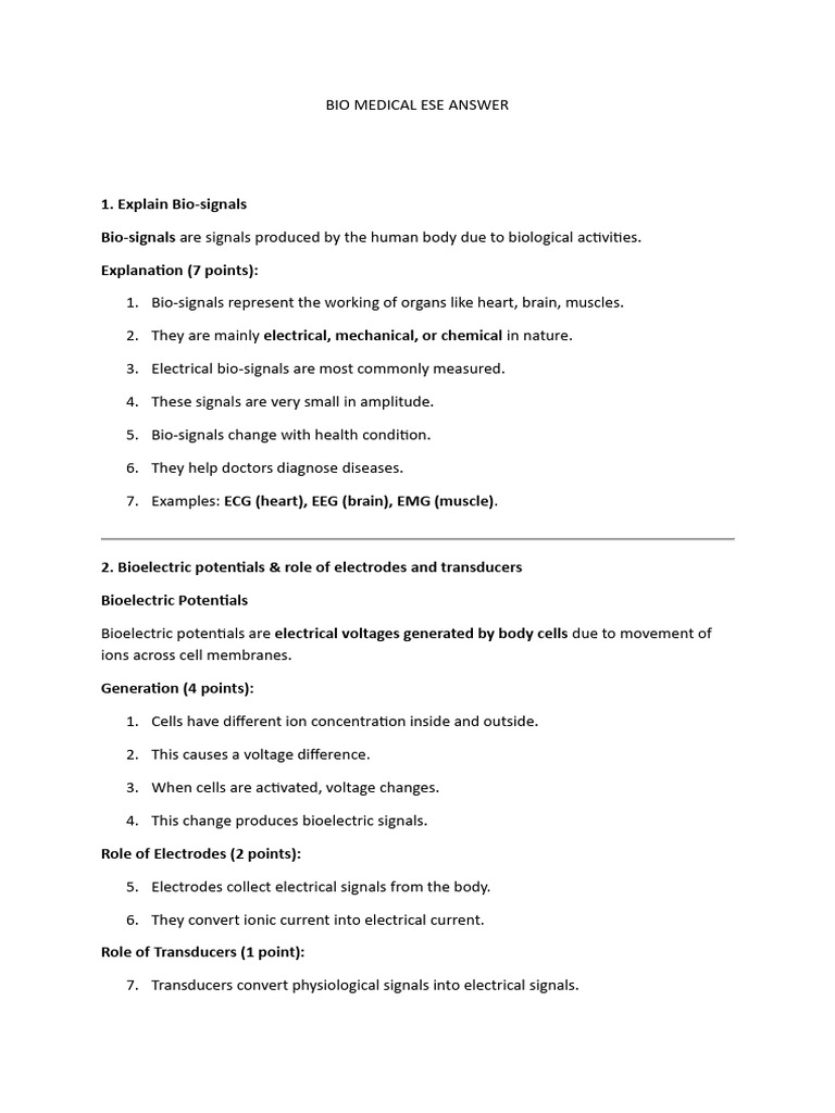 Understanding Biomedical Signals and Systems | PDF ...