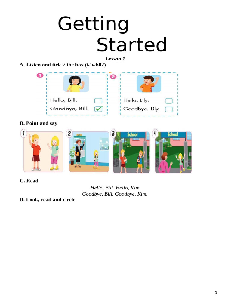 English Learning Workbook for Kids | PDF