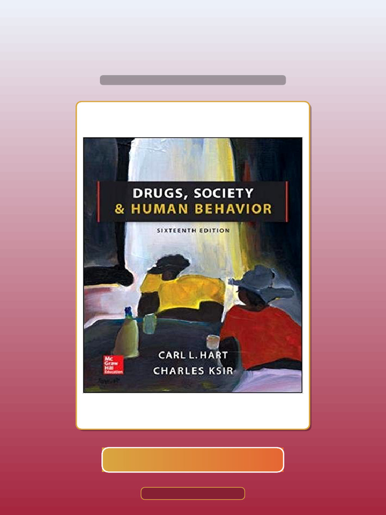 Test Bank for Drugs Society and Human Behavior 16th Edition | PDF ...