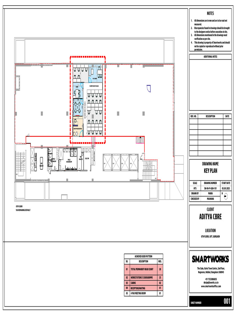 R0_ADITYA CBRE_GVT_GURGAON-KEY PLAN | PDF