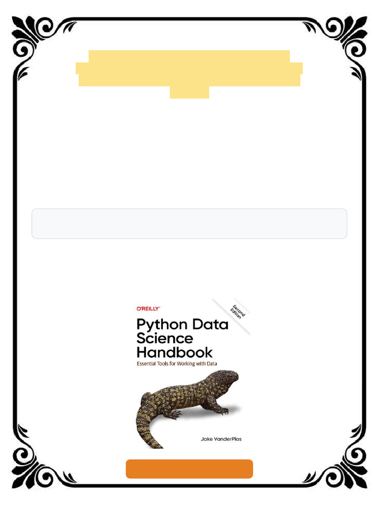 Python Data Science Handbook: Essential Tools for Working with Data ...