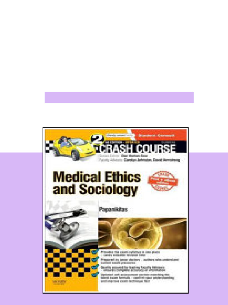 (Ebook) Crash Course Medical Ethics and Sociology (Second Edition) by ...