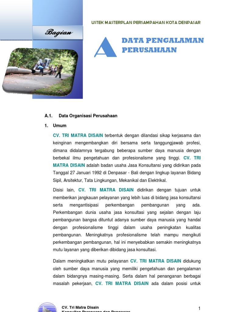 USTEK Masterplan Persampahan Denpasar | PDF