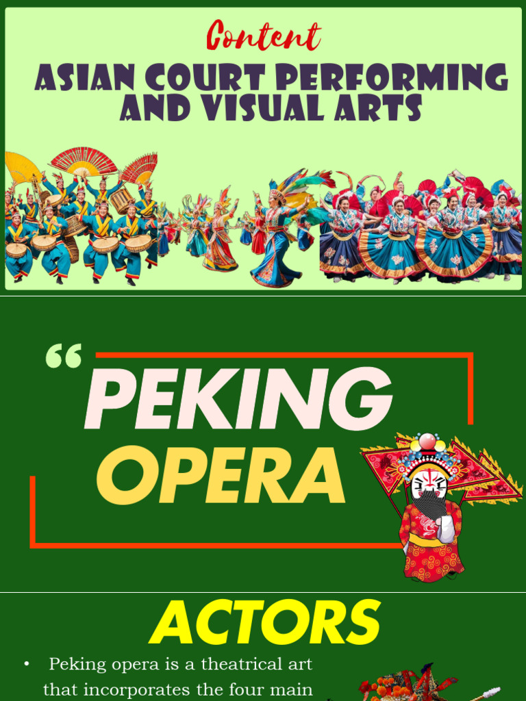 Lesson 5 Asian Court Performing and Visual Arts | PDF | Performing Arts