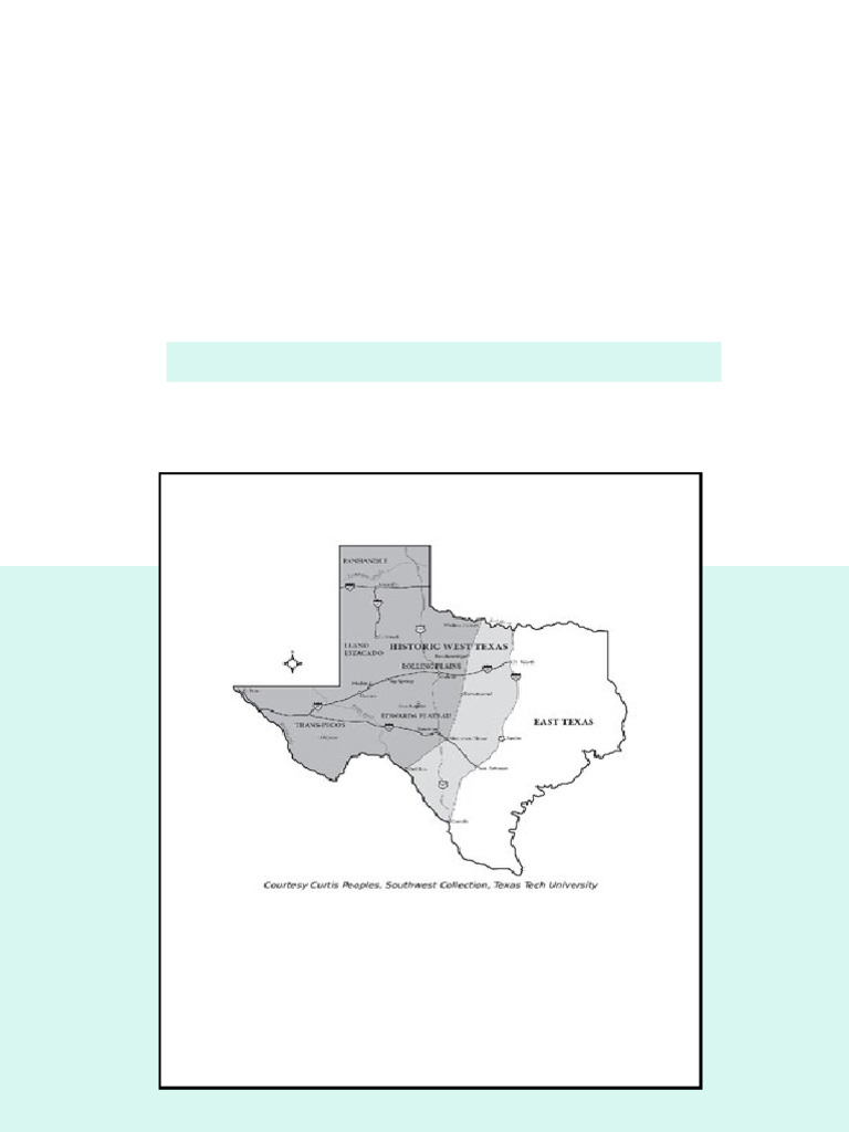 West Texas A HISTORY OF THE GIANT SIDE OF THE STATE 1st Edition Paul H ...