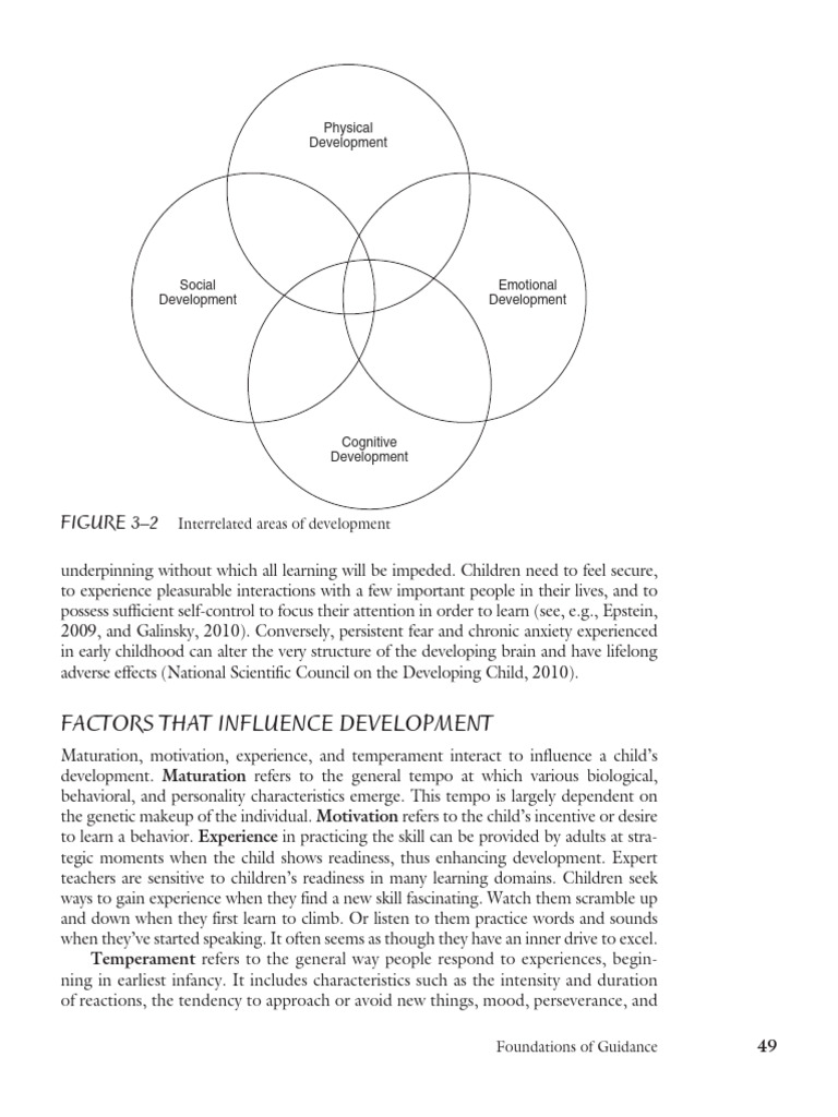 Child Development and Guidance Factors | PDF | Temperament | Emotional ...