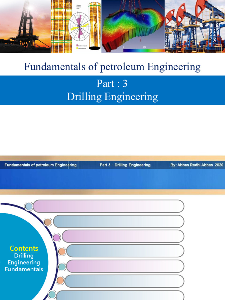 Part 3 Drilling Engineering | PDF | Casing (Borehole) | Oil Well