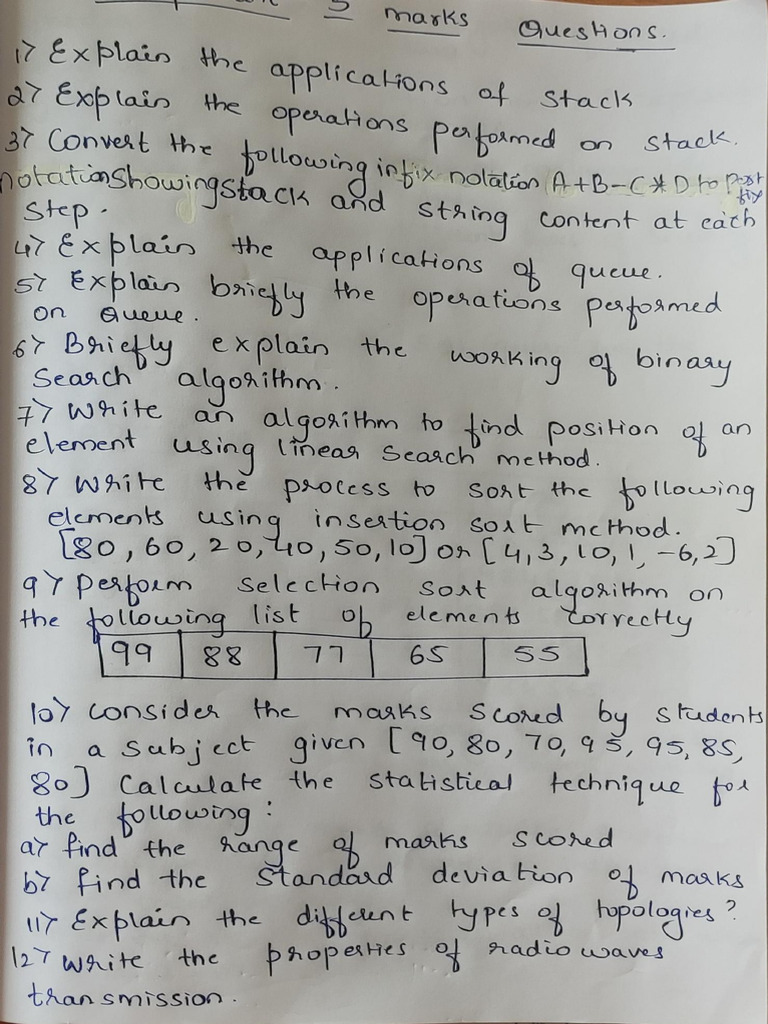 CS_imp_5_marks | PDF