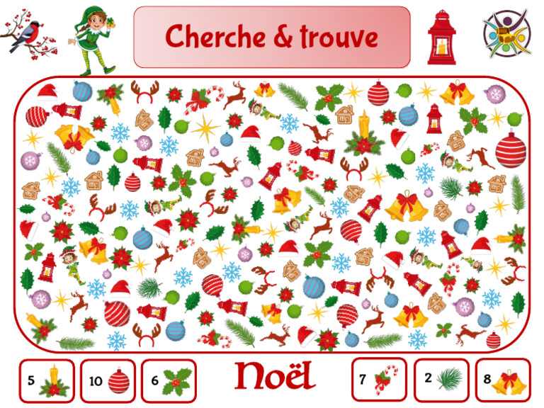 Cherche Et Trouve Noel | PDF
