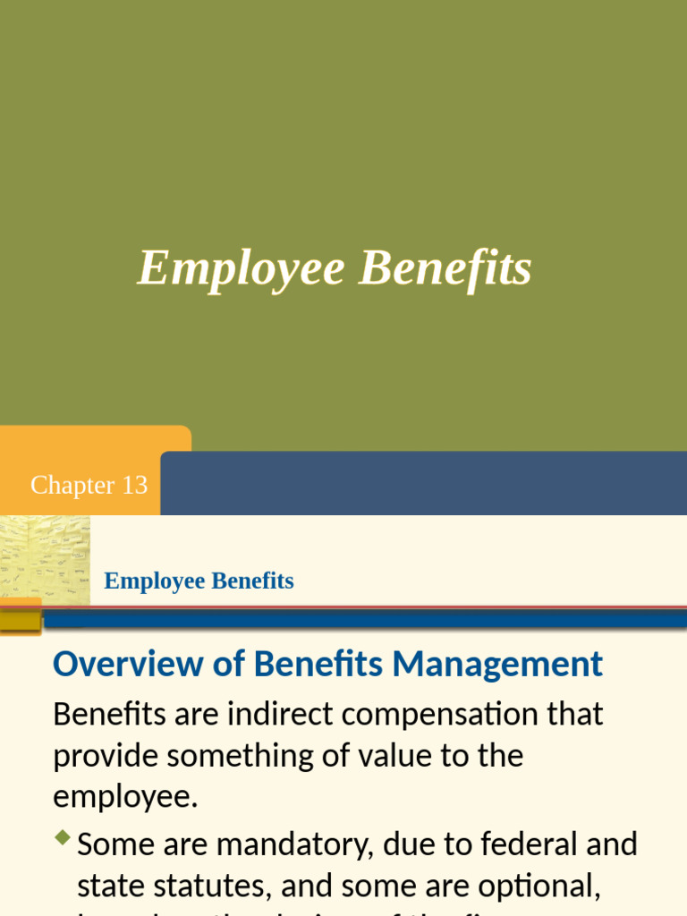 Comprehensive Guide to Employee Benefits | PDF | Employee Benefits ...