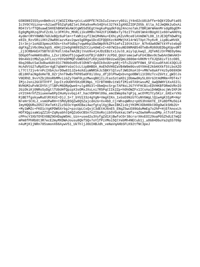 Encrypted Data String Analysis | PDF