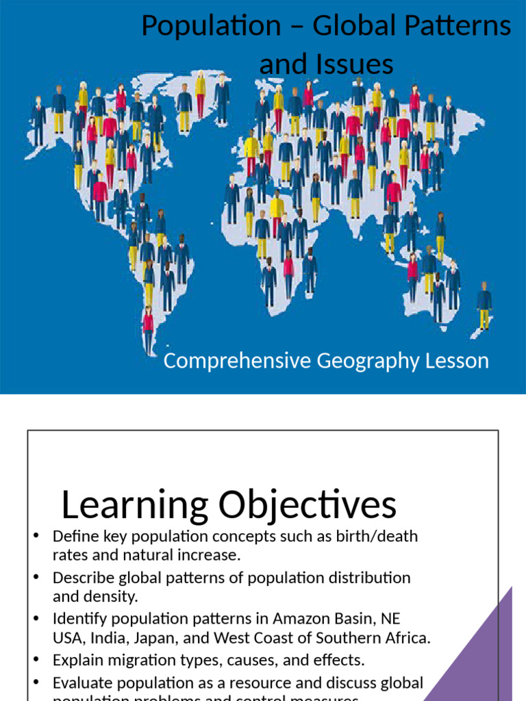 Global Population Patterns and Issues | PDF | Human Migration | Population
