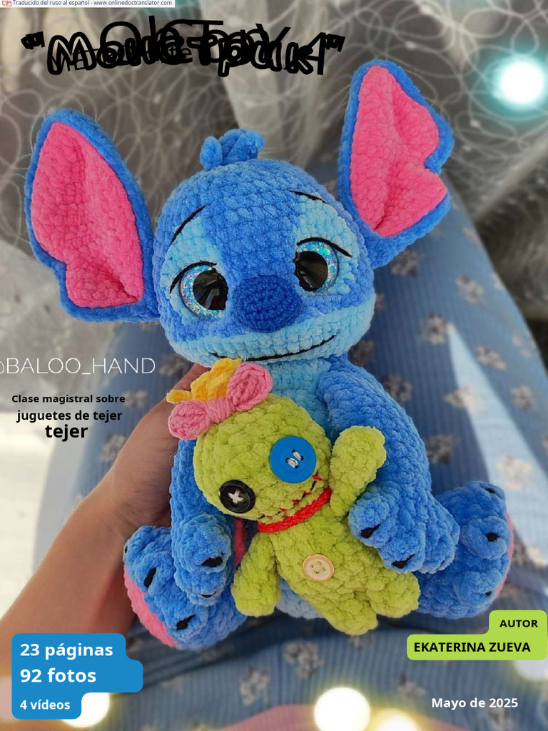Stitch y Trapos-Baloo Hand | PDF | Artes Textiles | Costura