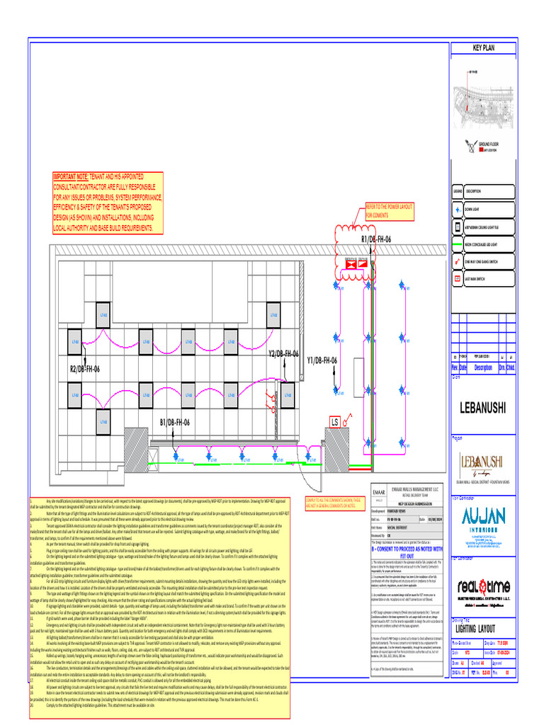Lighting Layout and Installation Guidelines | PDF | Lighting ...