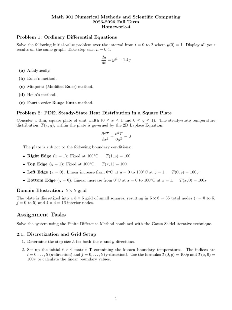 Math 301 Homework-4 (1) | PDF | Theoretical Computer Science | Algorithms