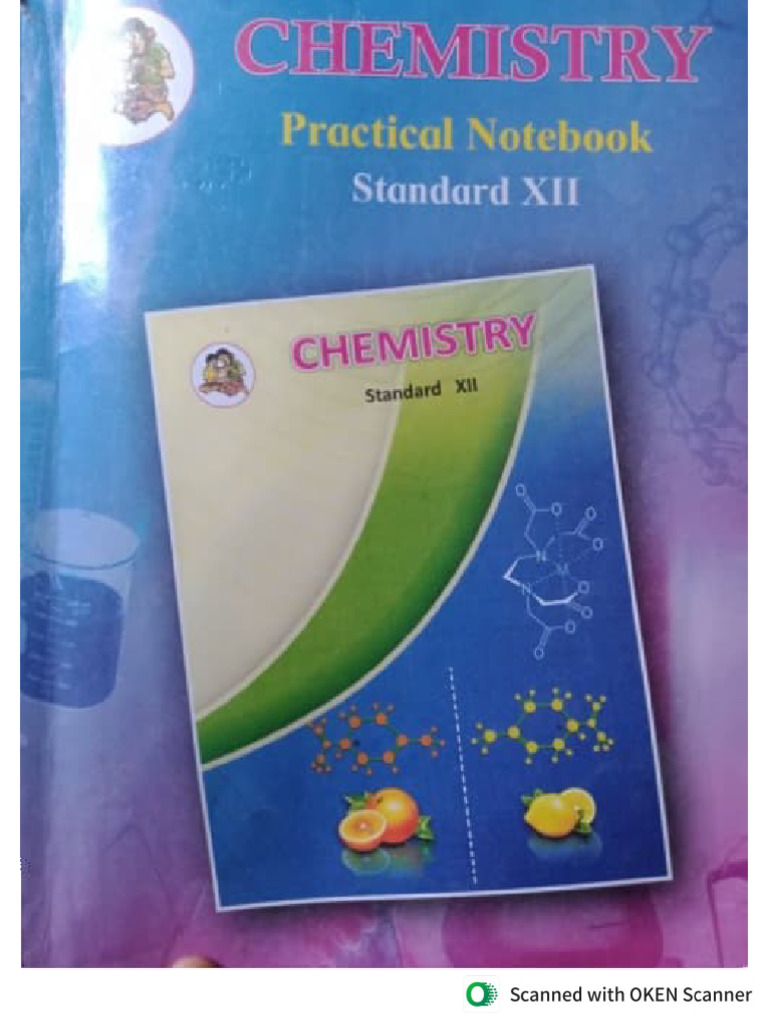 Chemistry Practical Solution Class 12 | PDF