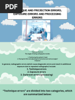 Common Errors in Dental Radiography | PDF