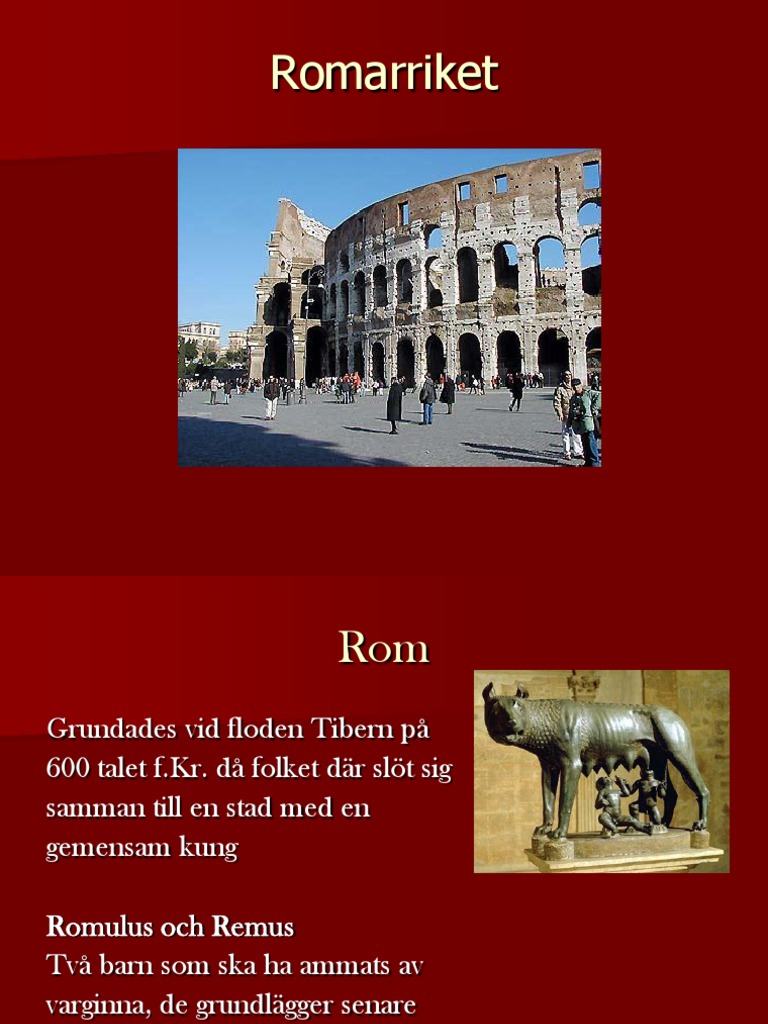 Romarriket - PP | PDF