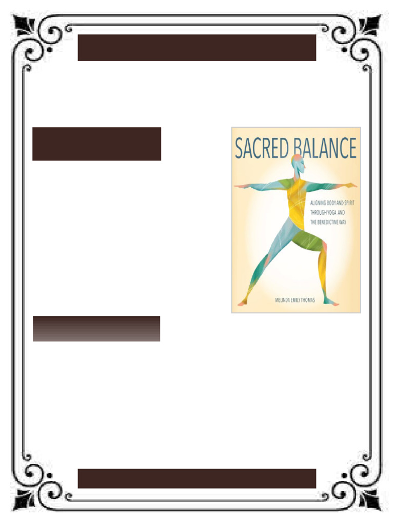 Sacred Balance Aligning Body and Spirit through Yoga and the ...