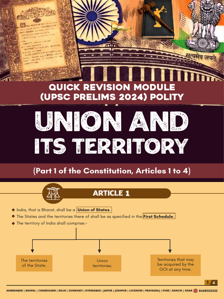 union-and-its-territory | PDF | Legal Documents | Justice