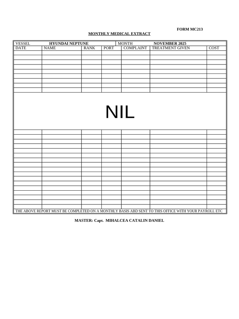 Form Mc213 | PDF