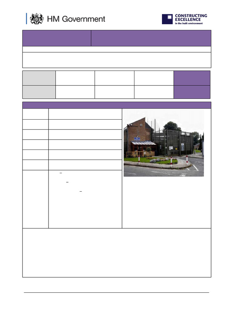 Cookham Wood Case Study 2 Stage Open Book PPC2000 | PDF | Building ...