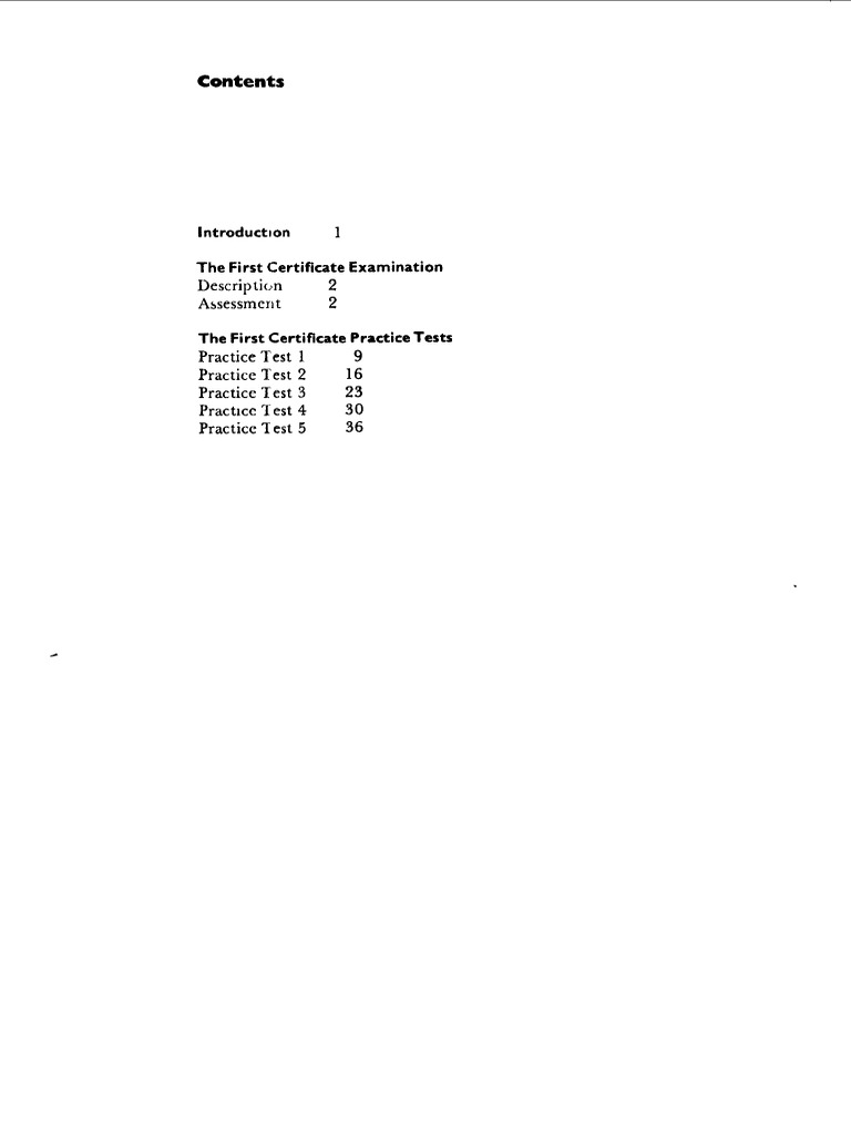 First Certificate in English Practice Tests 1 Teacher | PDF