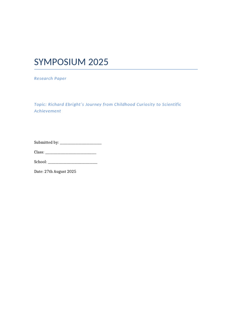 Richard Ebright Research Paper | PDF | Science | Dna