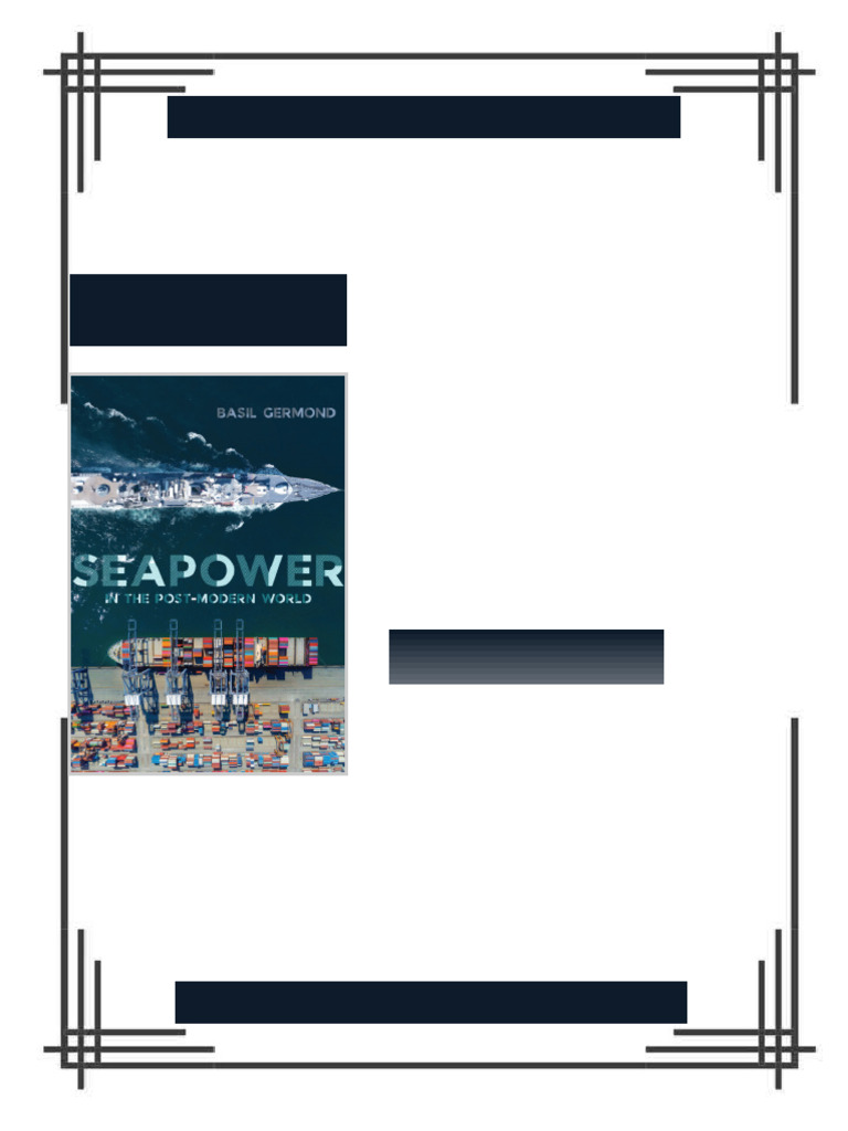 Seapower in the Post-modern World 1st Edition Basil Germond ebook ...