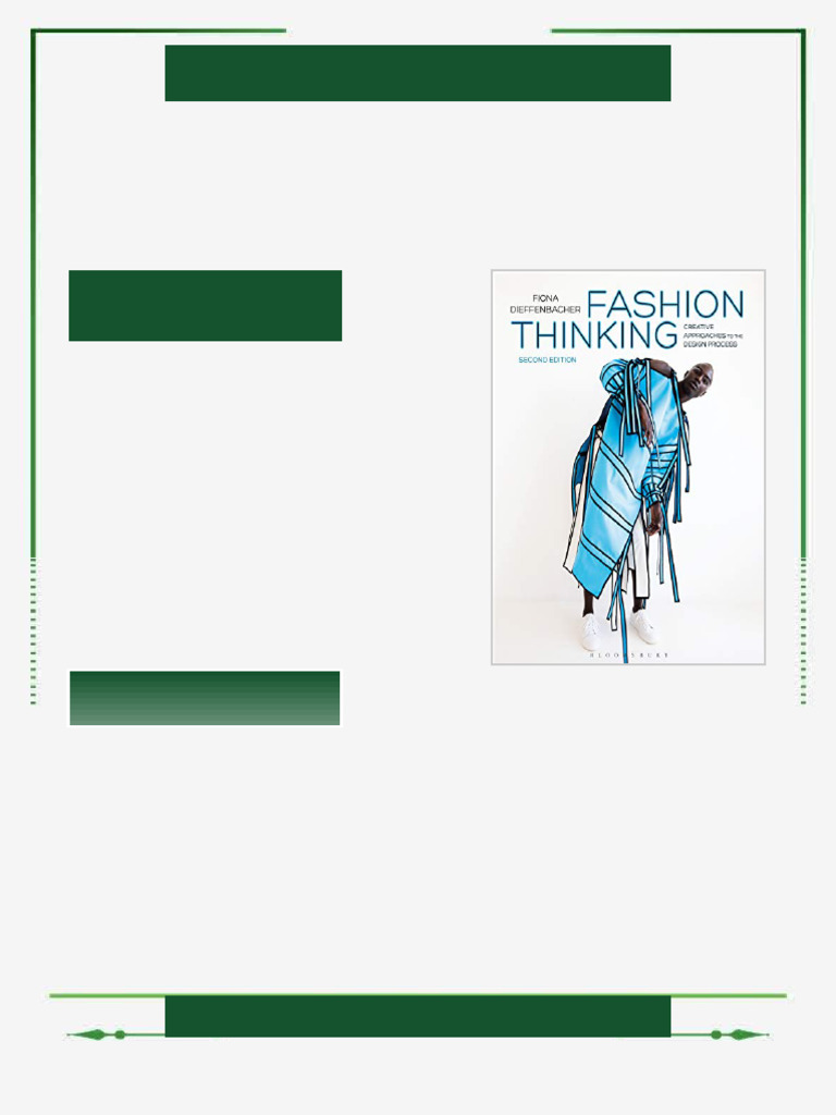 Fashion Thinking Creative Approaches to the Design Process 2nd Edition ...