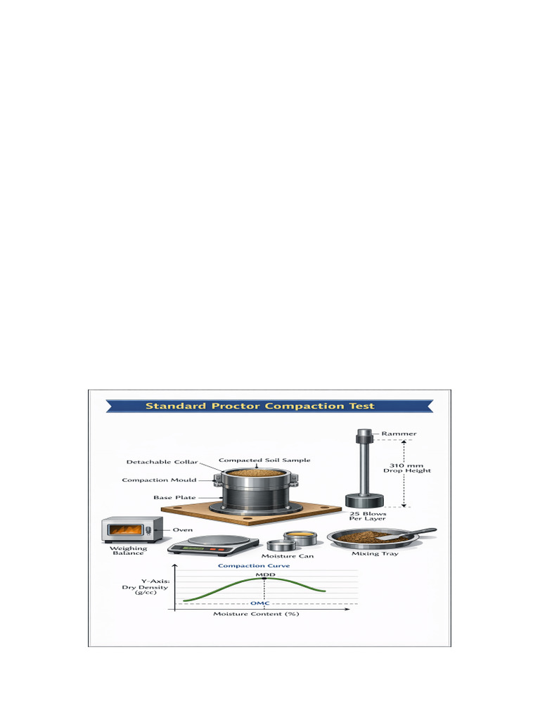 Standard Proctor Compaction Test Practical | PDF