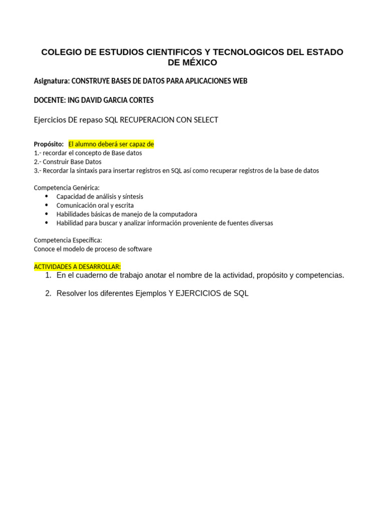 Practica7_SQL_4 | PDF | SQL | Bases de datos