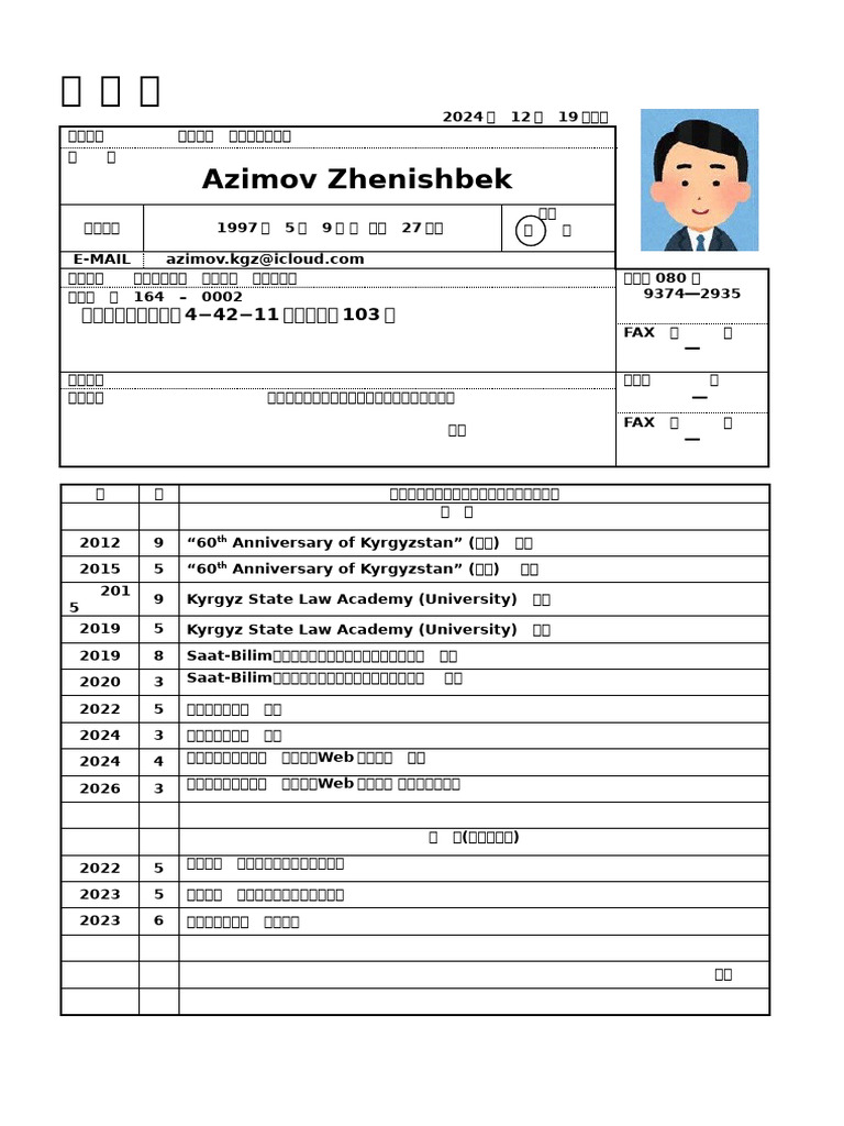 Azimov Zhenishbek2 | PDF