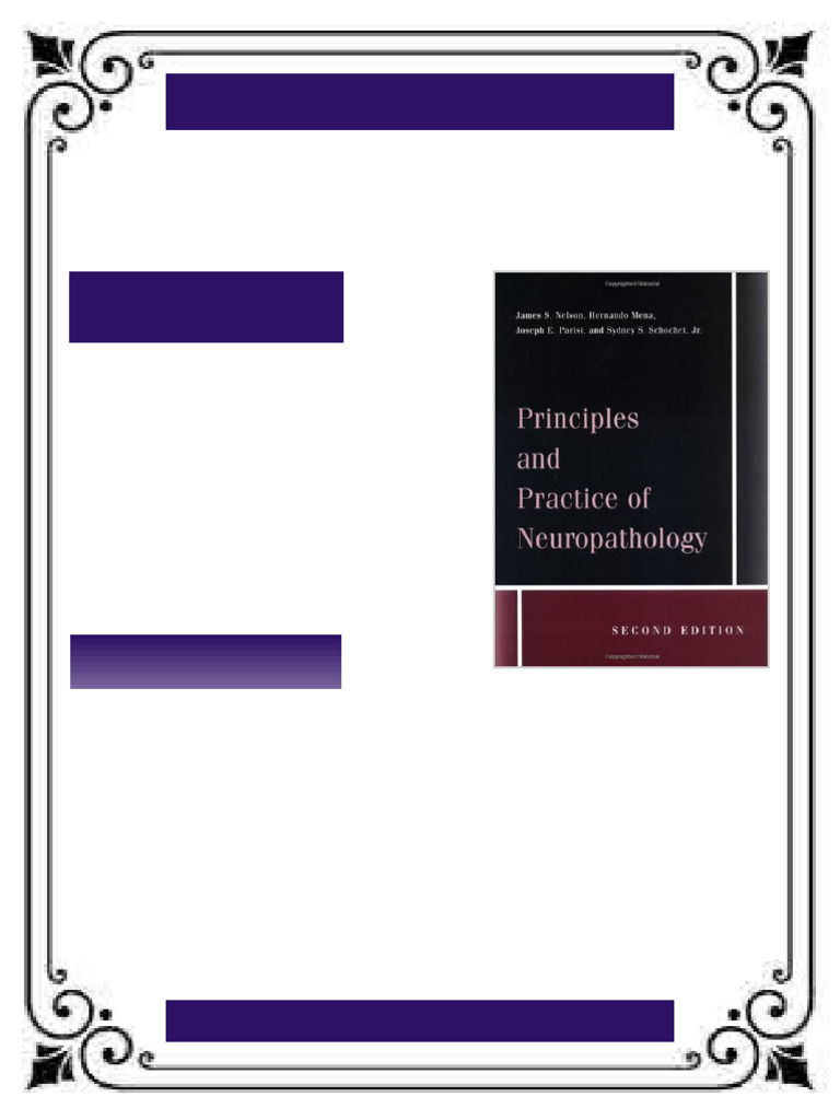 Principles and Practice of Neuropathology 2nd Edition James S. Nelson ...