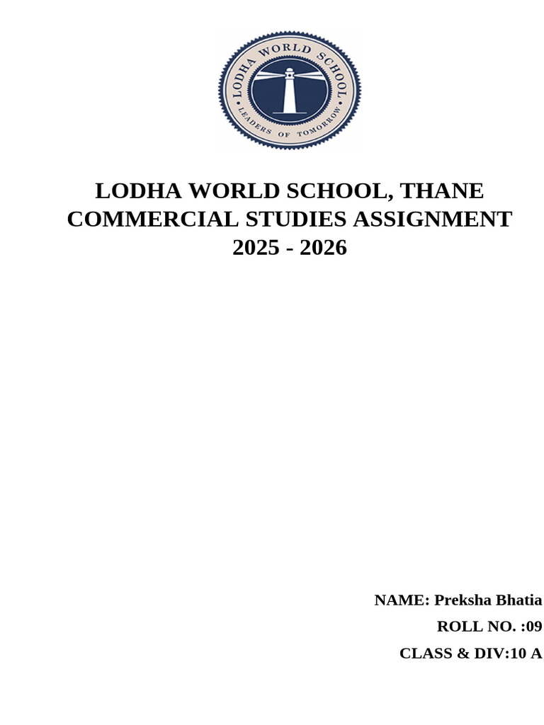 Copy of Sample Index Page Along With Acknowledgement 2023-24-1 | PDF