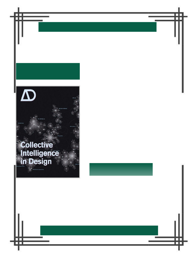 Collective Intelligence in Design Architectural Design 09 10 2006 Vol ...