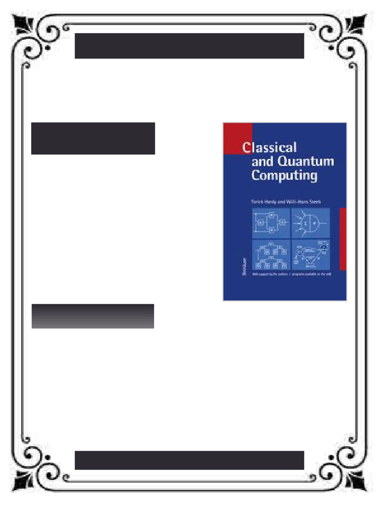 Classical and Quantum Computing with C and Java Simulations 1st Edition ...