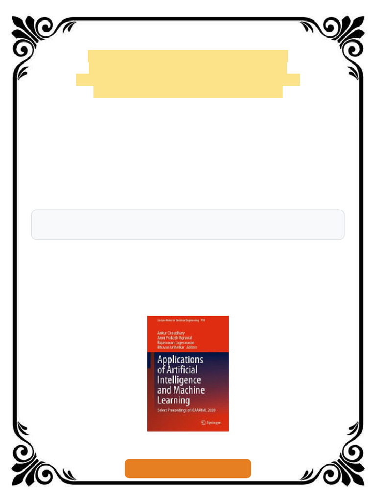 Applications of Artificial Intelligence and Machine Learning Select ...