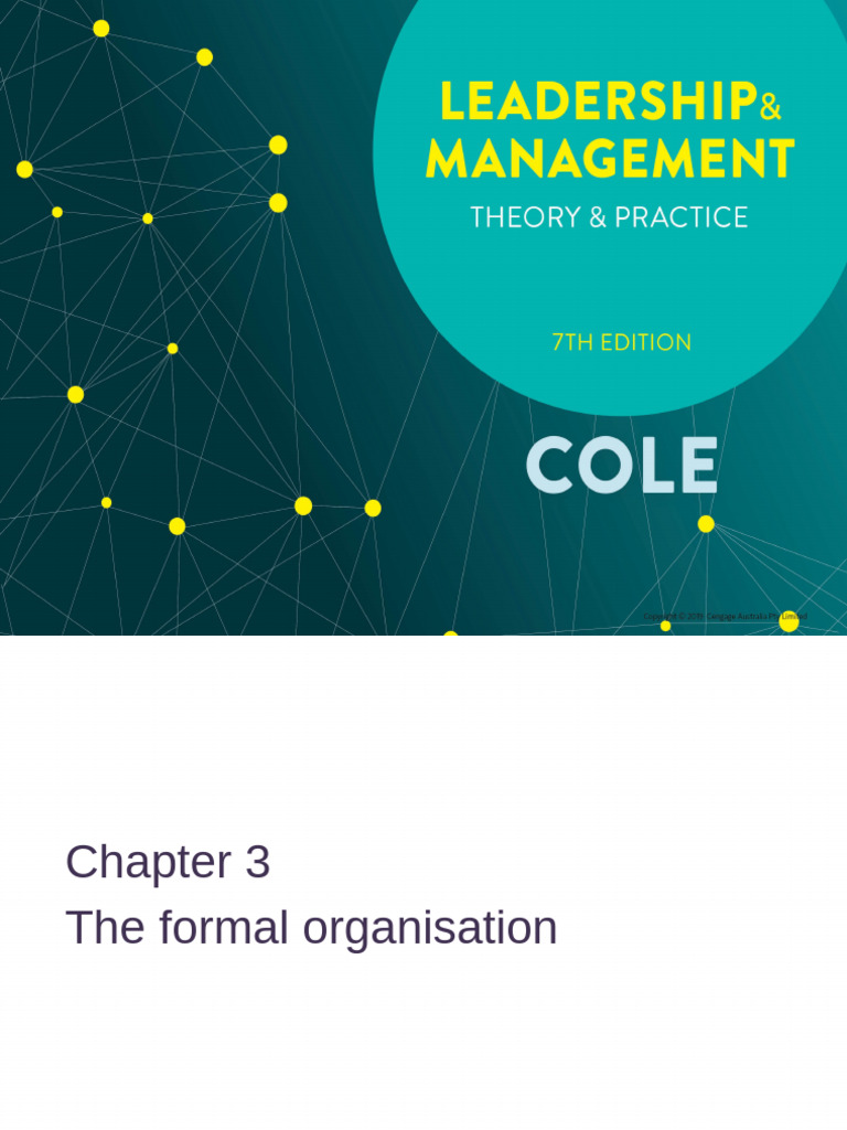 Understanding Formal Organization Structures | PDF | Organizational ...