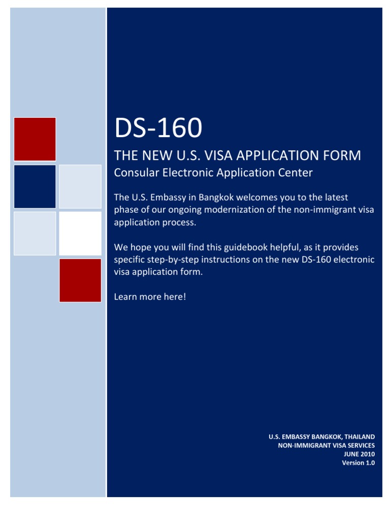 DS-160 Visa Application Guide | PDF | Travel Visa | Passport
