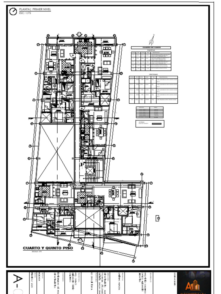 Cuarto Piso - Arquitecrtura | PDF