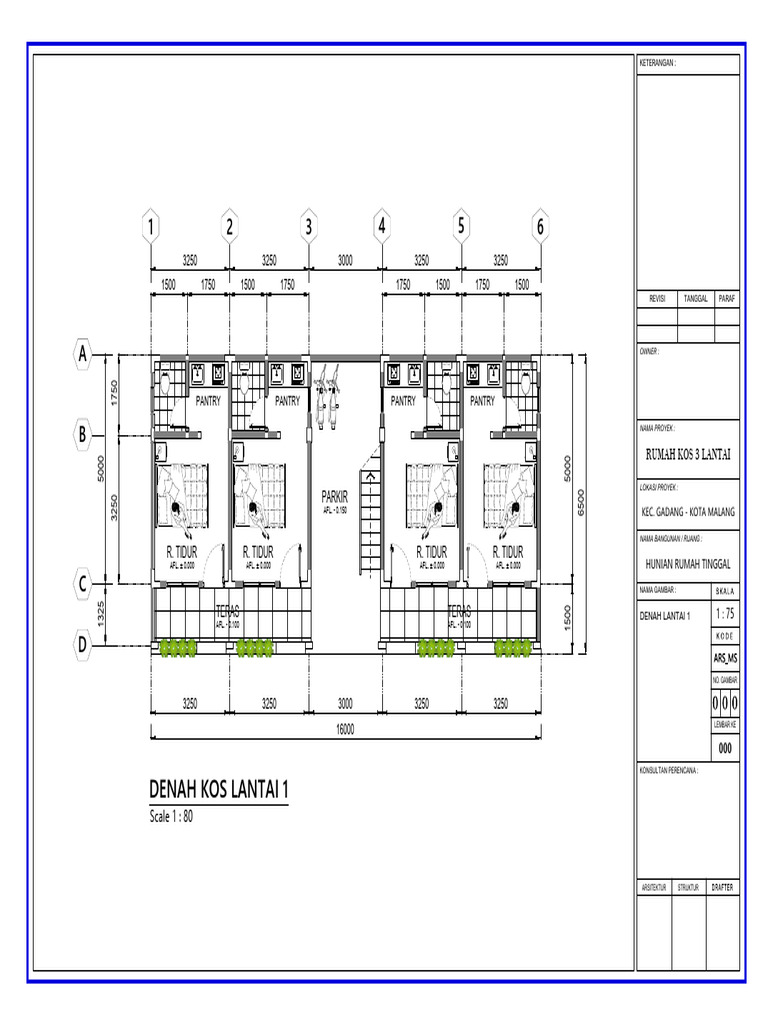Denah 1 | PDF