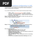 SAP Dunning Configuration Guide | PDF | Accounts Payable | Computing
