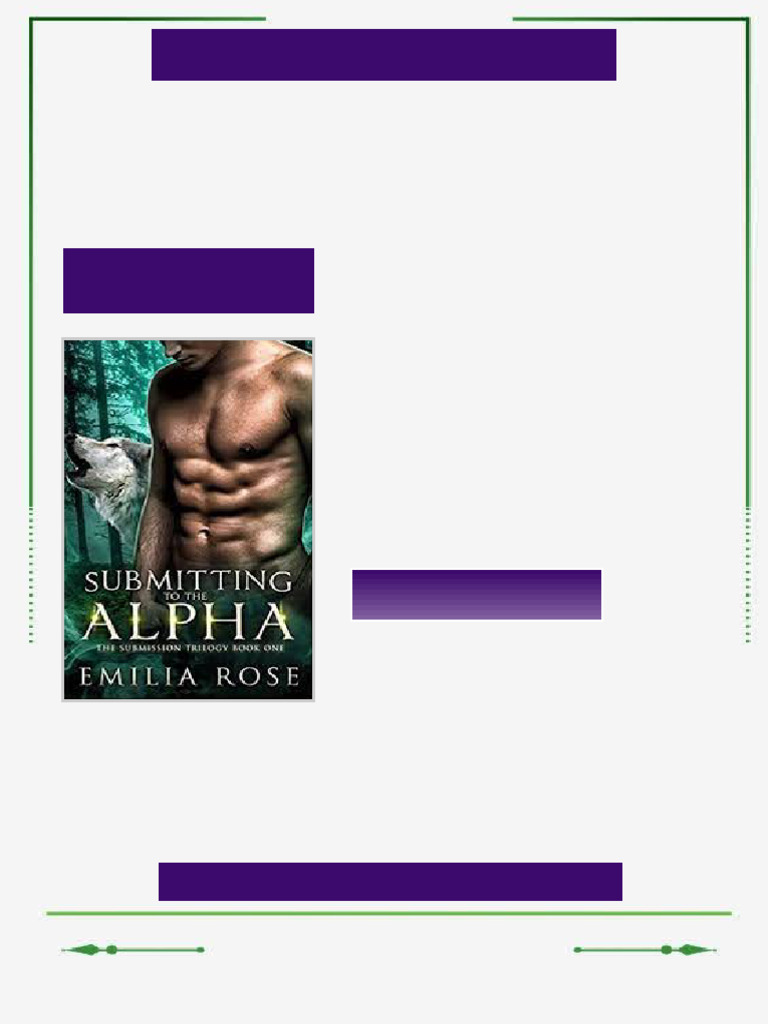 Submitting to the Alpha 1st Edition Rose Emilia ebook remastered ...