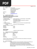 MAPP Gas Safety Data Sheet | PDF | Chemistry | Safety