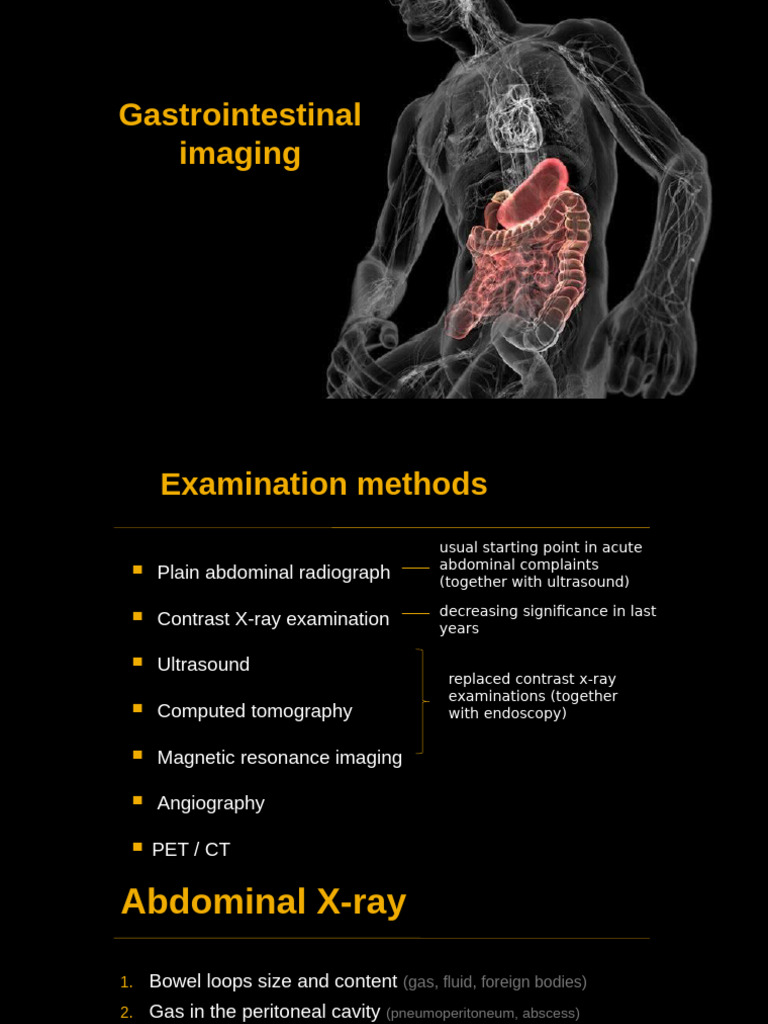 Gastrointestinal Imaging | PDF | Stomach | Esophagus