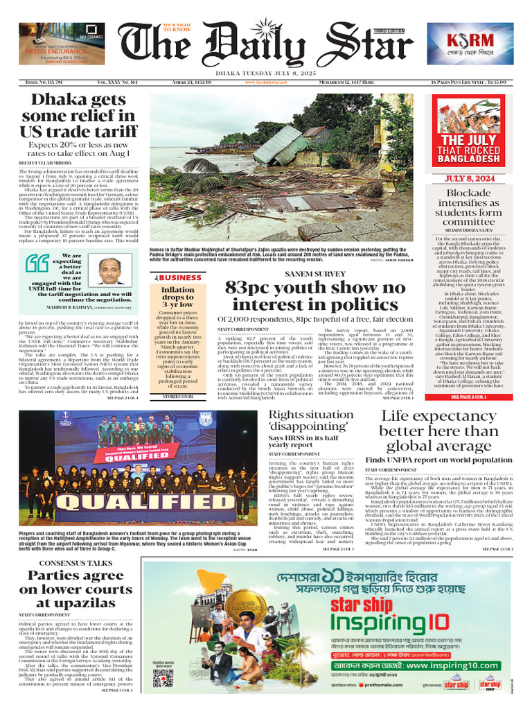 Daily Star Main | PDF