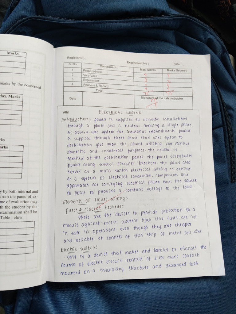 Ews Record Writing Format | PDF